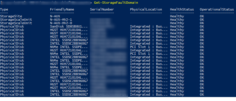 Storage Spaces Direct / S2D - Disks stuck in maintenance mode